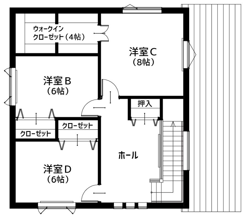 【SUUMO】 【苫小牧市/4LDK間取図/収納豊富/タイル外壁】環境にも貢献でき、子世代へ繋げる高気密・高断熱のZEHの家 - 住研ハウス の建築実例詳細 | 注文住宅