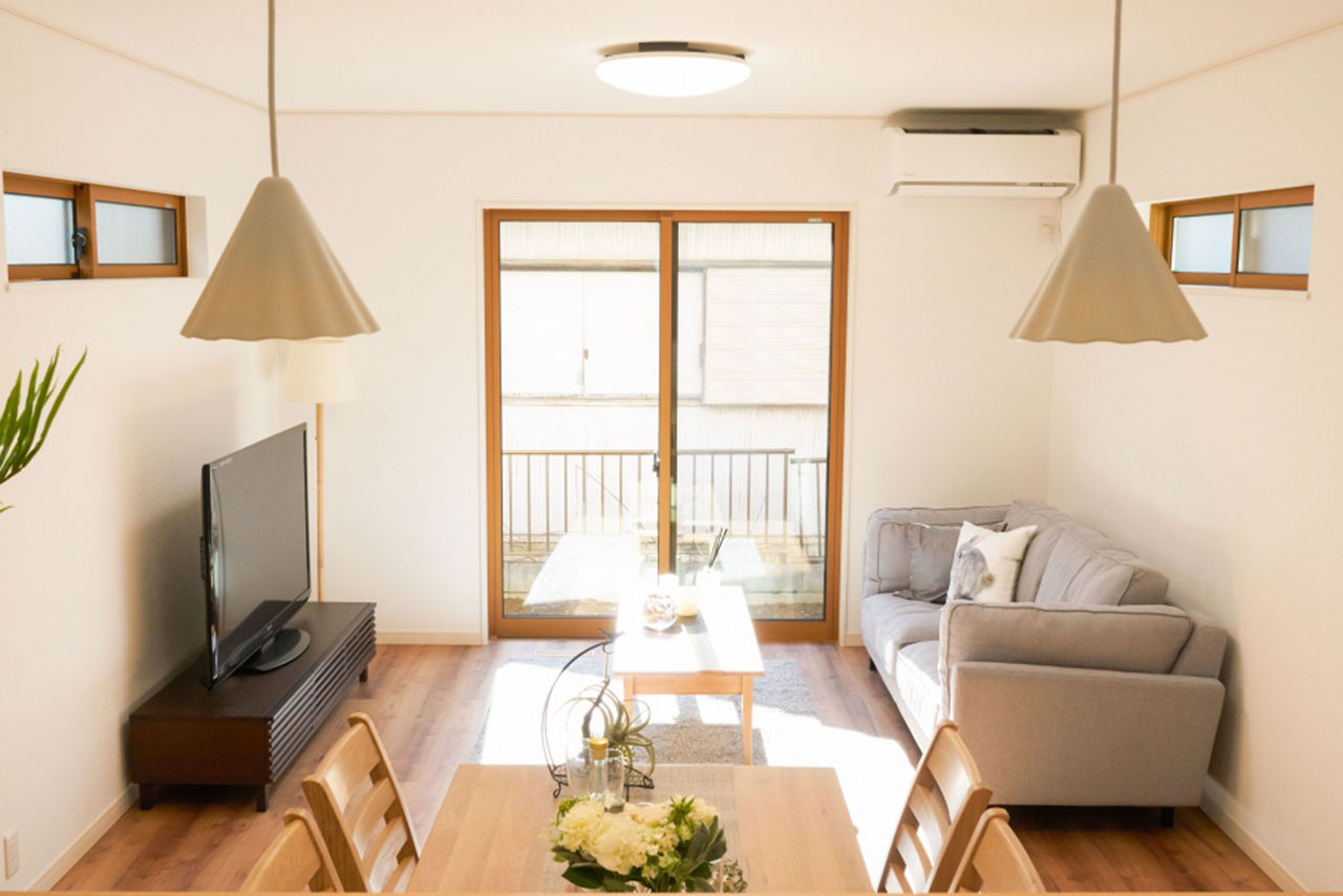 【SUUMO】 【1700万円/30坪台/太陽光発電/ZEH仕様/家事動線の工夫】ナチュラルデザインのゼロエネルギーハウス - イシンホーム三郷 松井産業 本店の建築実例詳細 | 注文住宅