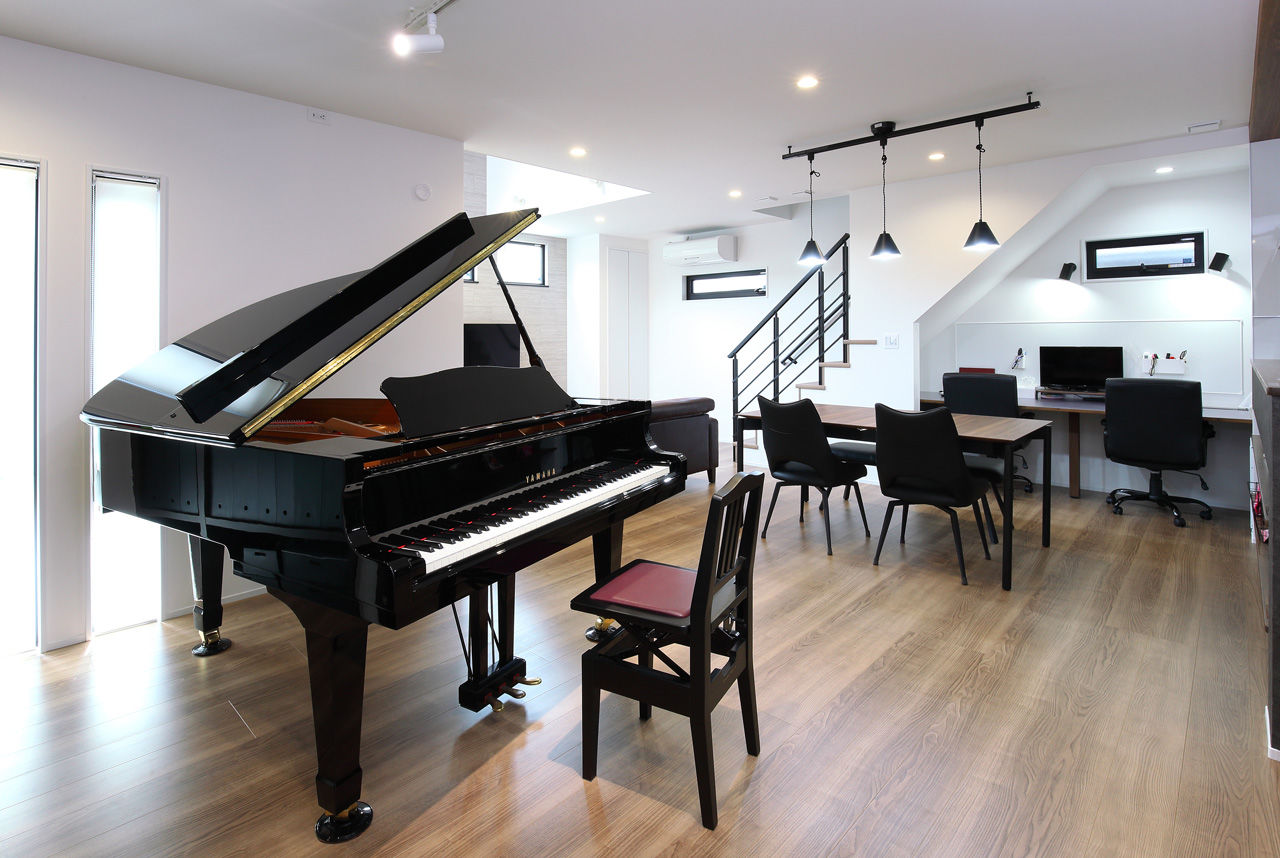 【SUUMO】 【2000万円台/約37坪/大空間/間取図有】高気密×高断熱×高耐震×デザイン。 「ピアノのある楽しい暮らし」 - 新栄建設 パナソニックビルダーズグループ 本社の建築実例詳細 ...