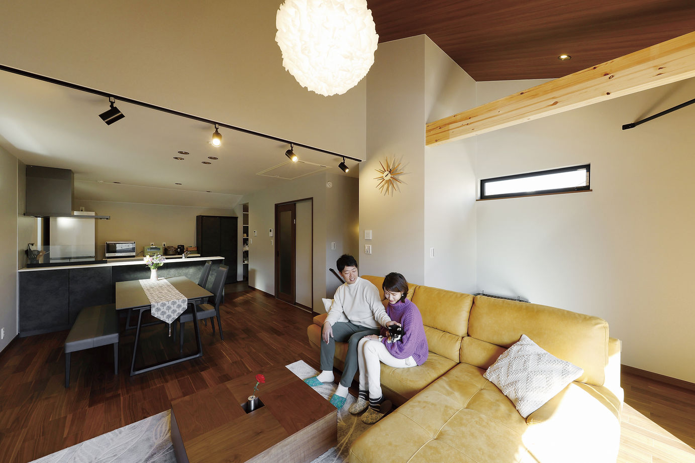 【SUUMO】 【2000万円台／2階LDK／バルコニー／間取り図有】二人で過ごすLDKを広く、開放的に!「帰りたくなる家です」 - 角屋ハウジング の建築実例詳細 | 注文住宅