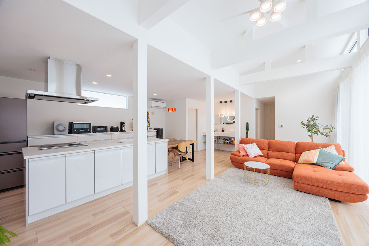 【SUUMO】 【31.8坪｜平屋】大事なものと、そうでないものをしっかり見極めて、ストレスフリーな平屋ライフ - アート建工 米子店の建築実例詳細 | 注文住宅