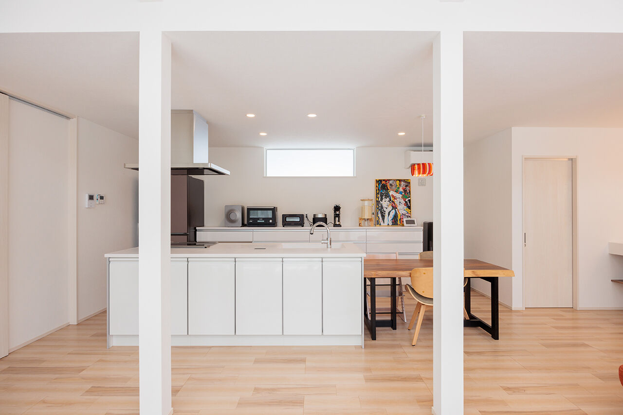 【SUUMO】 【31.8坪｜平屋】大事なものと、そうでないものをしっかり見極めて、ストレスフリーな平屋ライフ - アート建工 米子店の建築実例詳細 | 注文住宅