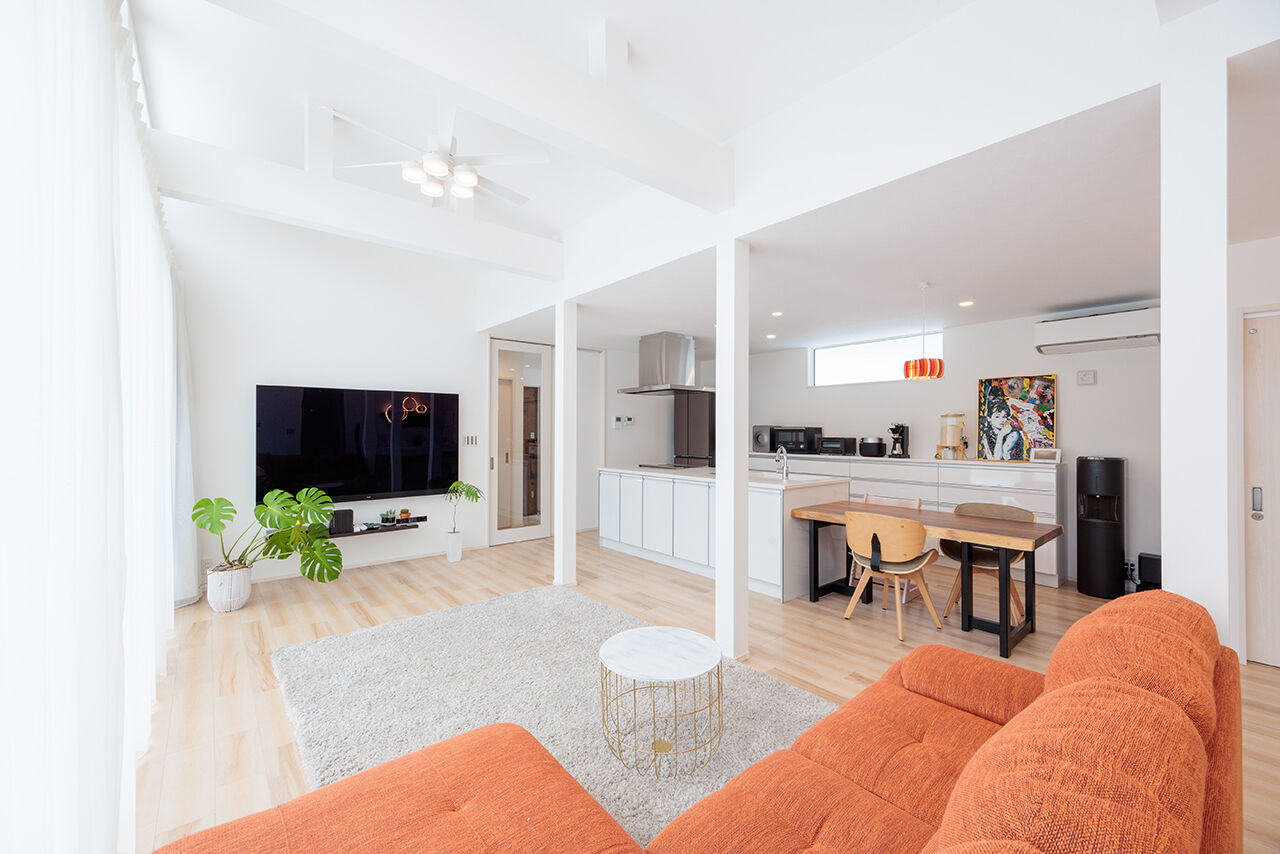 【SUUMO】 【31.8坪｜平屋】大事なものと、そうでないものをしっかり見極めて、ストレスフリーな平屋ライフ - アート建工 米子店の建築実例詳細 | 注文住宅