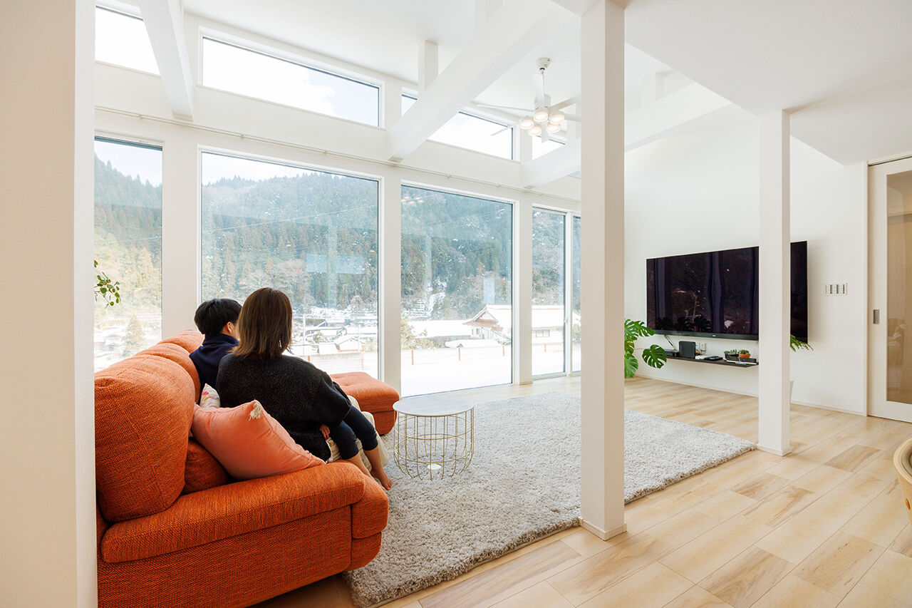 【SUUMO】 【31.8坪｜平屋】大事なものと、そうでないものをしっかり見極めて、ストレスフリーな平屋ライフ - アート建工 米子店の建築実例詳細 | 注文住宅