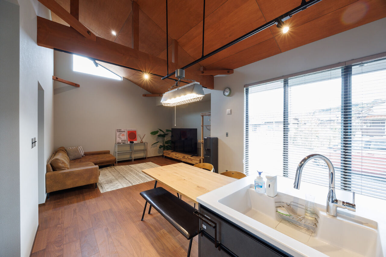 【SUUMO】 【30.4坪｜平屋｜20代】こだわったのは、おしゃれと開放感。上質な空間で堪能する寛ぎの時間は何より！ - アート建工 米子店の建築実例詳細 | 注文住宅