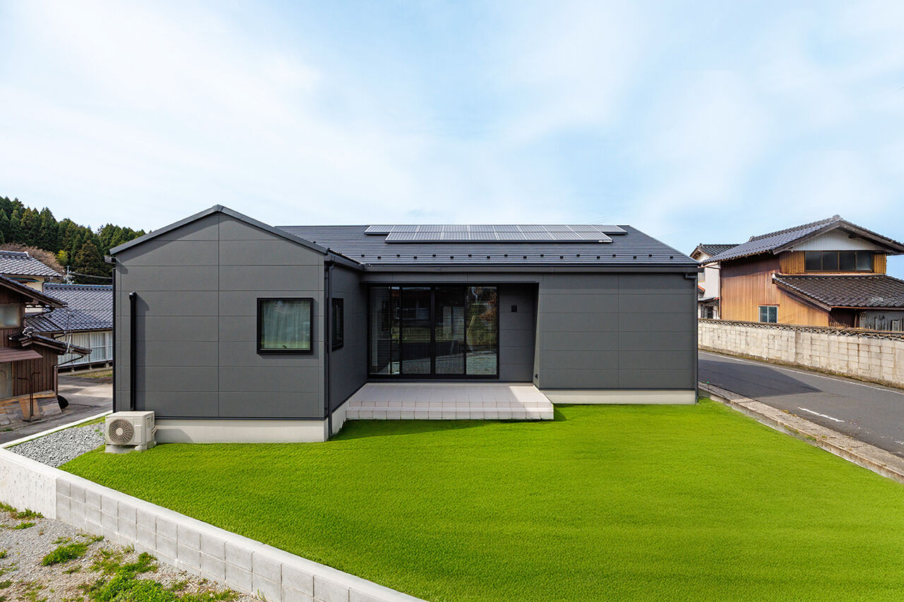 【SUUMO】 【30.4坪｜平屋｜20代】こだわったのは、おしゃれと開放感。上質な空間で堪能する寛ぎの時間は何より！ - アート建工 米子店の建築実例詳細 | 注文住宅