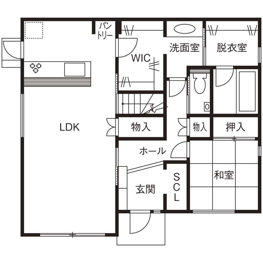 【SUUMO】 【草津市/2100万円台/間取り図有】より豊かな日常を過ごせる、グレーベースのホテルライクな家 - エールコーポレーション の建築実例詳細 | 注文住宅