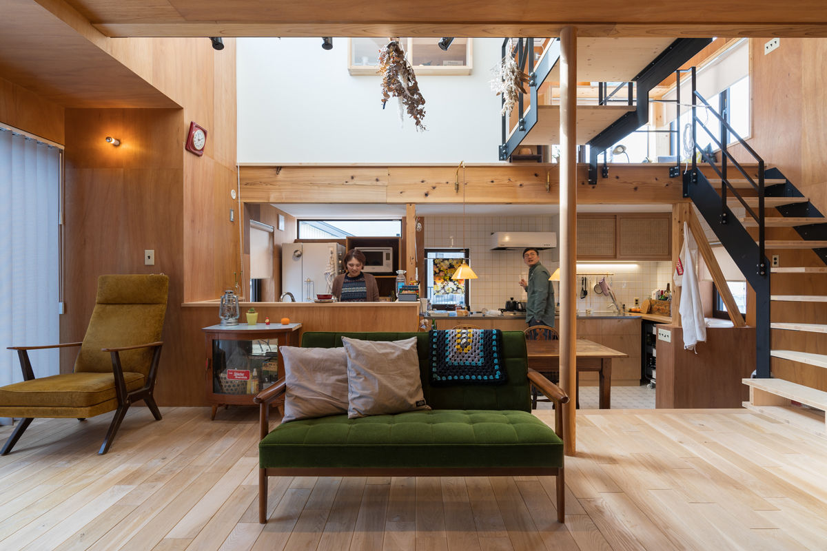 【SUUMO】 【2000～2500万円・29坪】細部にこだわり、創られた空間。80年代を思わせるレトロな家 - negla設計室 の建築実例詳細 | 注文住宅