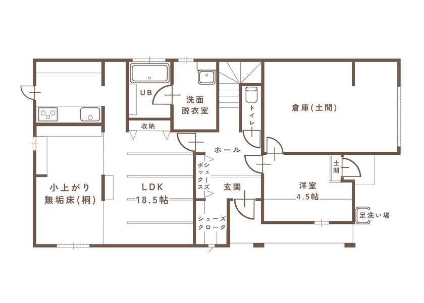 【SUUMO】 【6LDK/シック×ナチュラル/木の家】白い外観がさわやかなビルトインガレージのある家 - コスモホーム の建築実例詳細 | 注文住宅