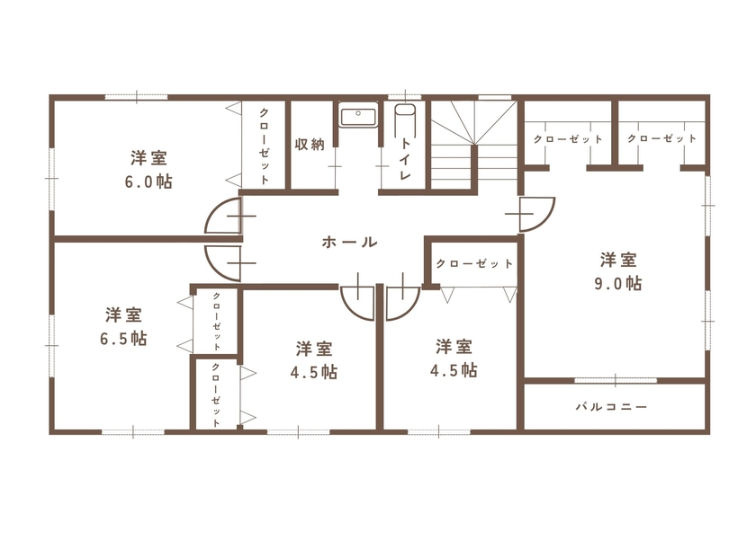 【SUUMO】 【6LDK/シック×ナチュラル/木の家】白い外観がさわやかなビルトインガレージのある家 - コスモホーム の建築実例詳細 | 注文住宅