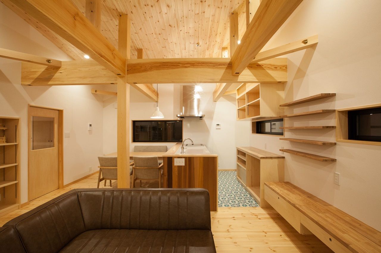 【SUUMO】 【34.7坪/2500万円台】木をふんだんに使った、吹き抜けのある家 - Design Wood オーヌキ の建築実例詳細 | 注文住宅