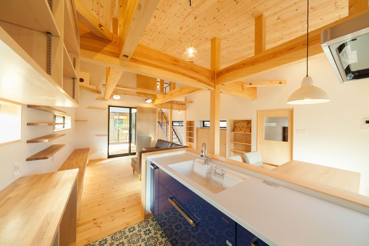 【SUUMO】 【34.7坪/2500万円台】木をふんだんに使った、吹き抜けのある家 - Design Wood オーヌキ の建築実例詳細 | 注文住宅