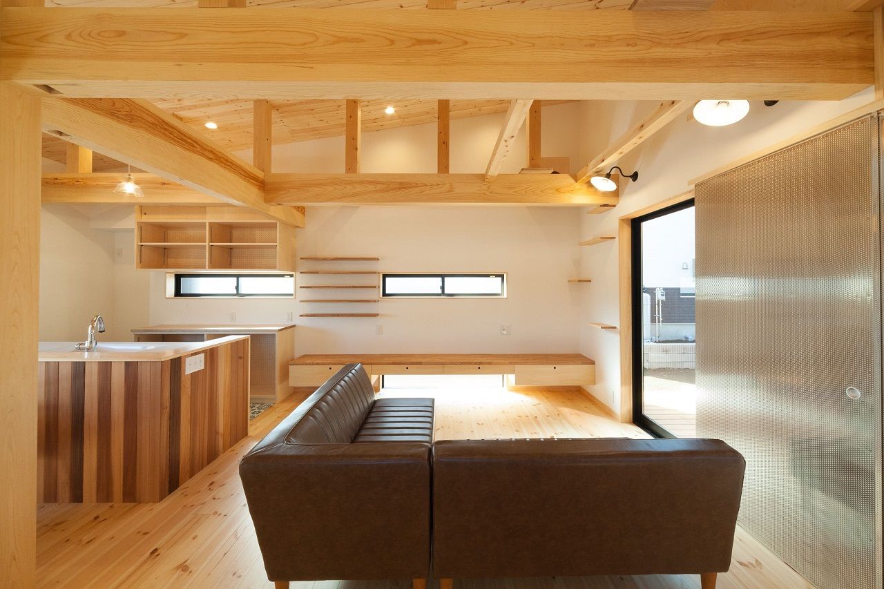 【SUUMO】 【34.7坪/2500万円台】木をふんだんに使った、吹き抜けのある家 - Design Wood オーヌキ の建築実例詳細 | 注文住宅