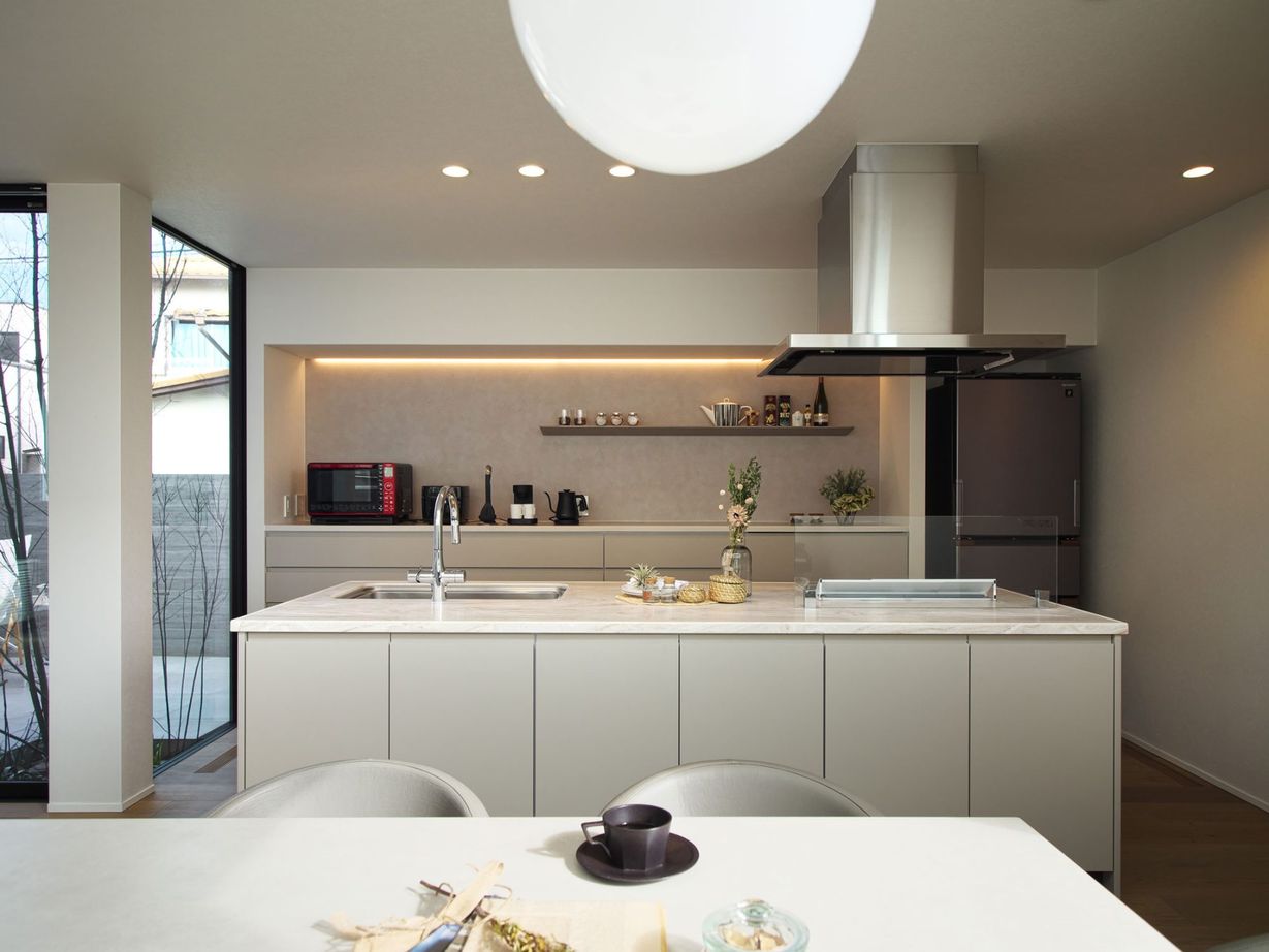 【SUUMO】 【3200万円台/中庭/40坪台】ラグジュアリーな空間を創造した『屏風の家』 - タイコーアーキテクト の建築実例詳細 | 注文住宅