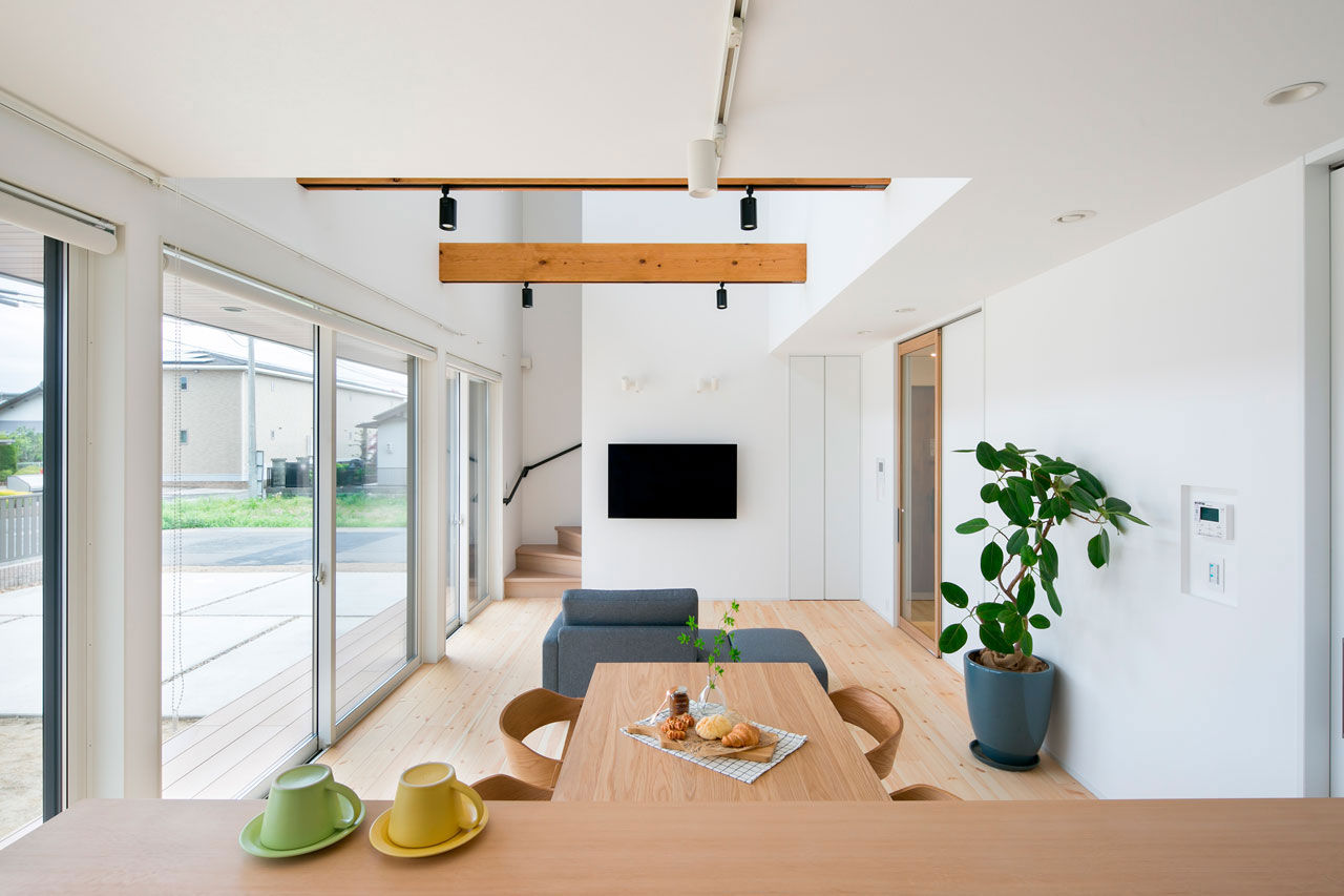 【SUUMO】 【1000万円台/30坪台/アイデア収納/間取り図】庭とつながるLDKで、休日のバーベキューが楽しみになる！ - シンプル工務店 六条スタジオの建築実例詳細 | 注文住宅