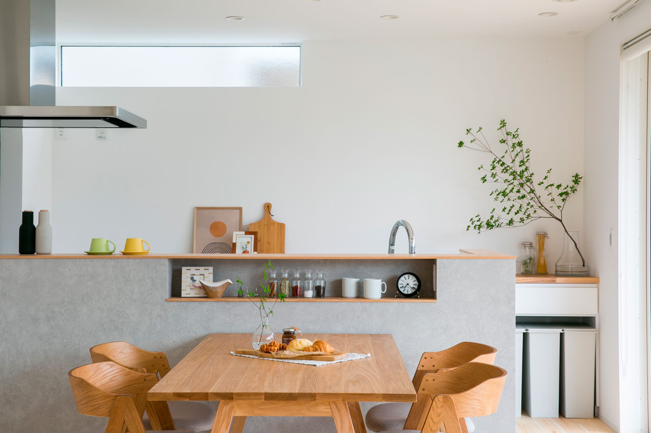 【SUUMO】 【1000万円台/30坪台/アイデア収納/間取り図】庭とつながるLDKで、休日のバーベキューが楽しみになる！ - シンプル工務店 六条スタジオの建築実例詳細 | 注文住宅