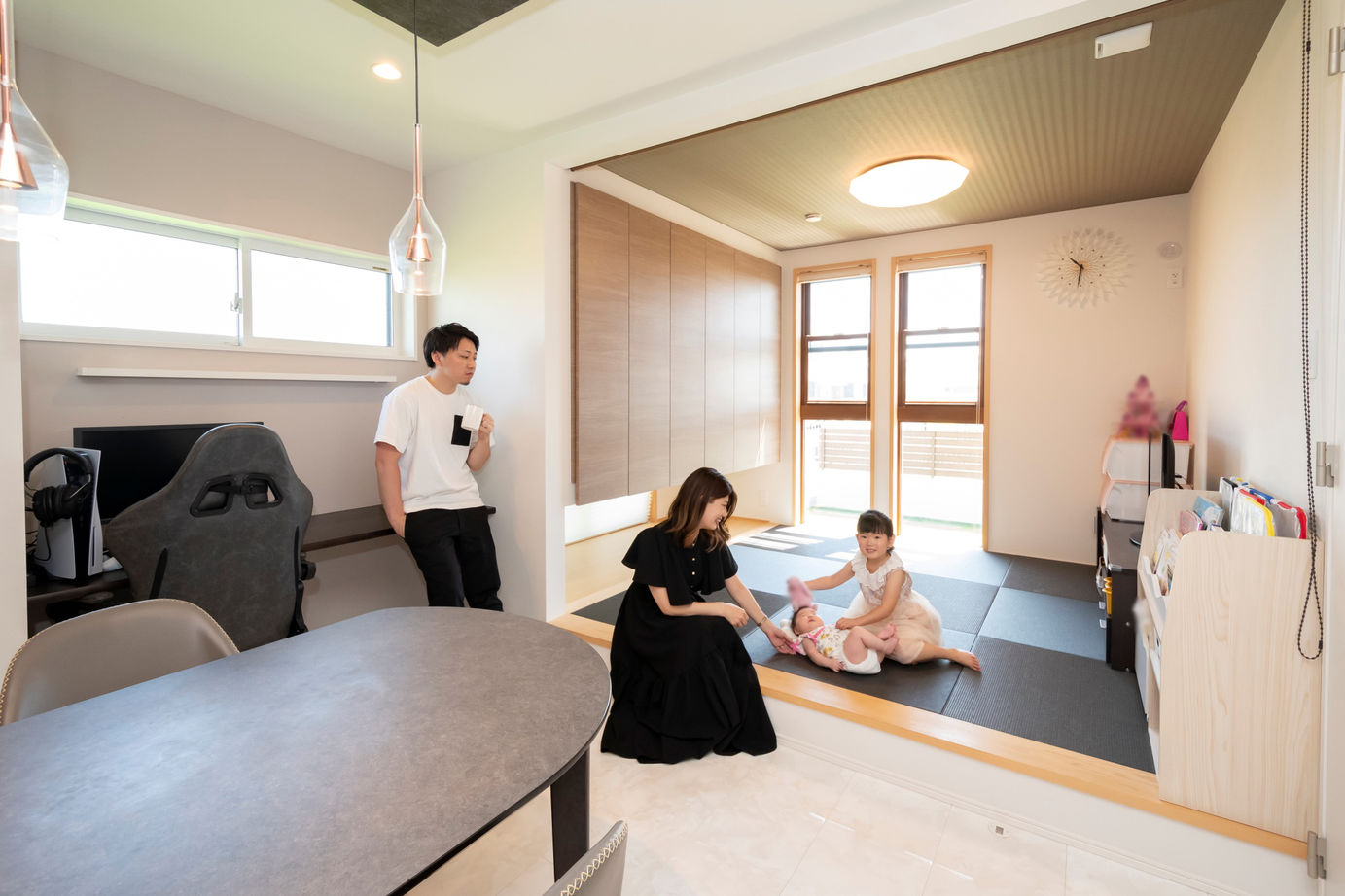 【SUUMO】 【2000万円台/130.01平米/間取り図有】高い断熱性能と巧みな設計で夏も冬も快適、風が抜ける平屋の住まい - タマホーム の建築実例詳細 | 注文住宅