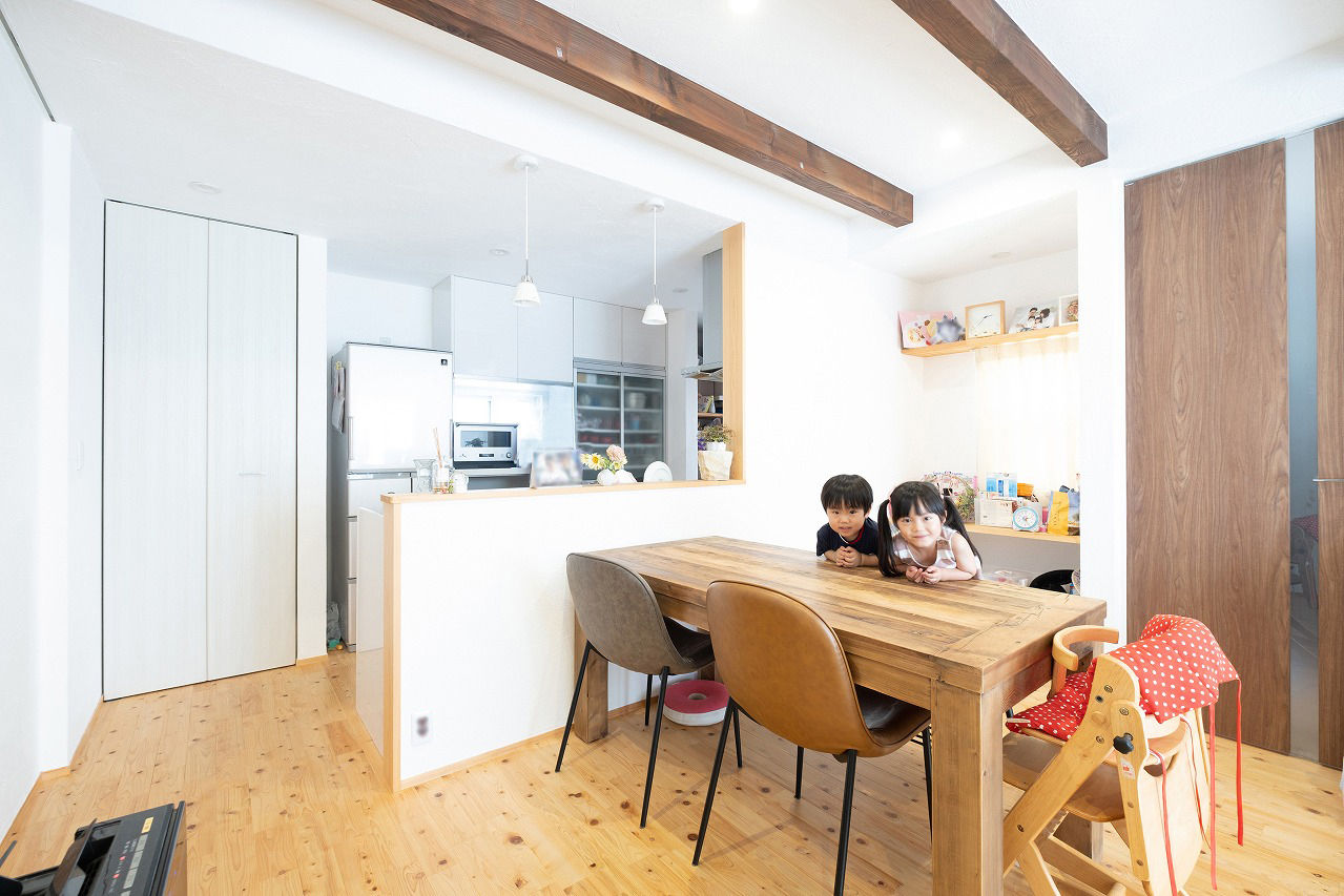 【SUUMO】 【36.3坪】広々快適！子育てしやすい間取りと動線で、子ども達ものびのびと、パパとママもにこやかに - 彩ハウス の建築実例詳細 | 注文住宅