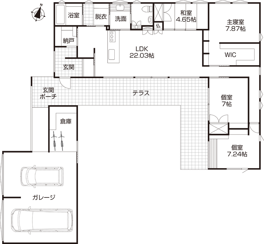 【SUUMO】 【3400万円台/赤磐市/4LDK/38坪】性能にこだわった平家のお家 - タケイ（トータテグループ） の建築実例詳細 | 注文住宅