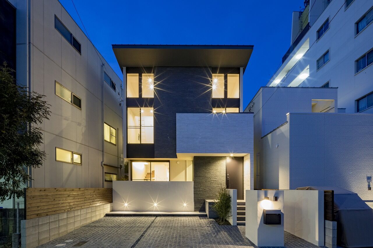 【SUUMO】 【名古屋/30坪台/4LDK/理想の間取り】見る人を魅了する仕掛けがたくさん施されたオシャレな住宅 - トスコEASEL の建築実例詳細 | 注文住宅