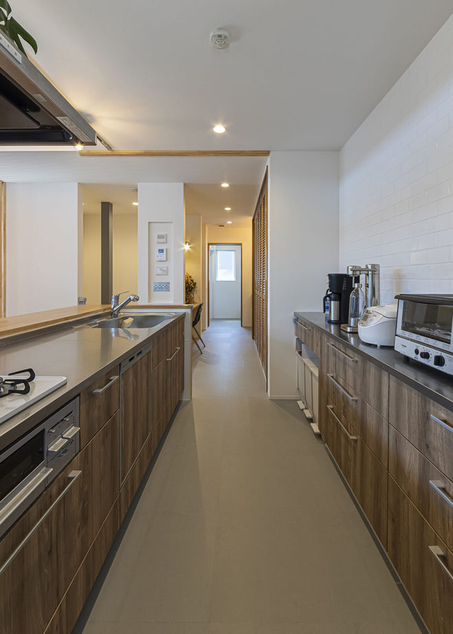 【SUUMO】 【2100万円／31.6坪／間取り図／2階リビング】人目を気にせずに寛げるプライベートテラスのある家 - スタジオ・チッタ 千葉Studioの建築実例詳細 | 注文住宅