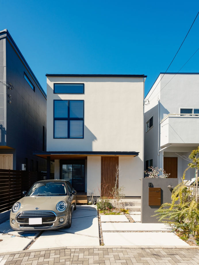 【SUUMO】 【3200万円台/30坪台/間取り図有】三方を住宅に囲まれた敷地に建てた、明るくナチュラルな住みやすい家 - ハウスイズム建築設計事務所 横須賀スタジオ 本社の建築実例詳細 ...