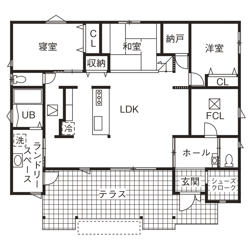 【SUUMO】 【みどり市/3LDK/34坪/平屋/ZEH】「好き」を詰め込んだ、タイルデッキのあるカフェスタイルの暮らし！！ - 小向建設 桐生営業所の建築実例詳細 | 注文住宅