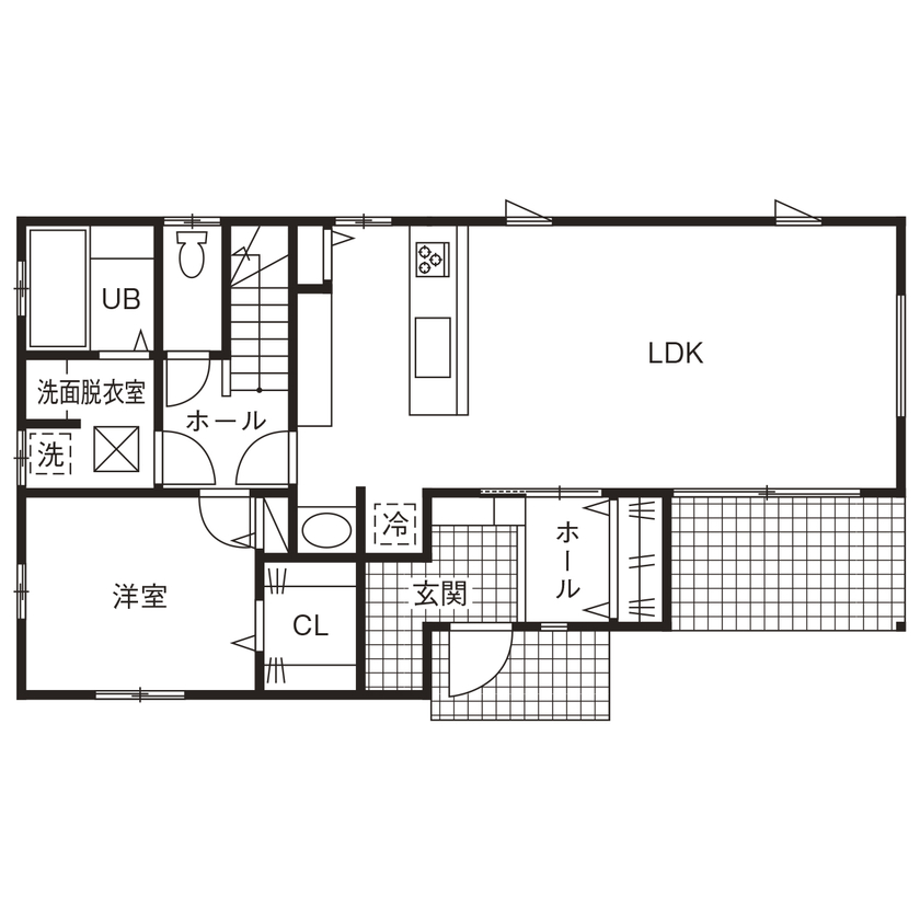 【SUUMO】 【3LDK/30.3坪】思い思いのライフスタイルを満喫できる、ダイナミックな片流れの屋根の住まい - 小向建設 桐生営業所の建築実例詳細 | 注文住宅