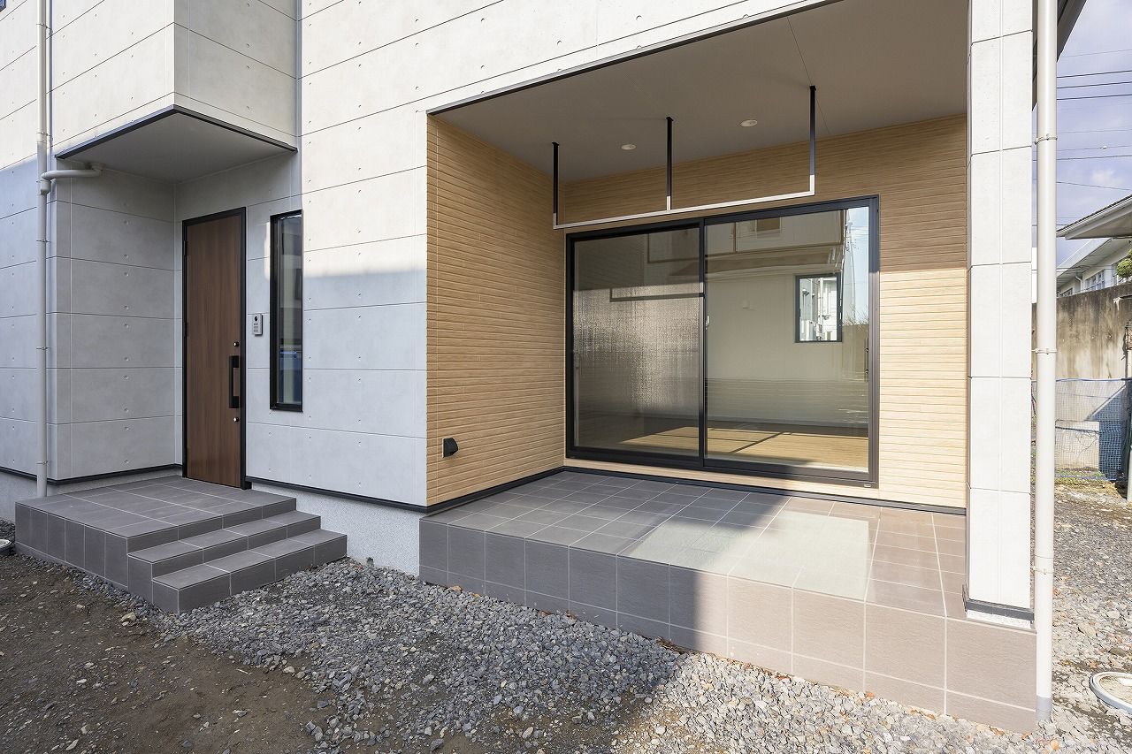 【SUUMO】 【3LDK/30.3坪】思い思いのライフスタイルを満喫できる、ダイナミックな片流れの屋根の住まい - 小向建設 桐生営業所の建築実例詳細 | 注文住宅