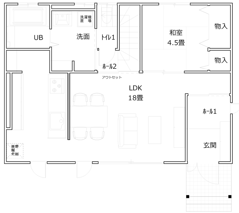 【SUUMO】 【みどり市/5LDK/34坪】思い思いの空間を確保しつつ家族時間を楽しむ家 - 小向建設 桐生営業所の建築実例詳細 | 注文住宅