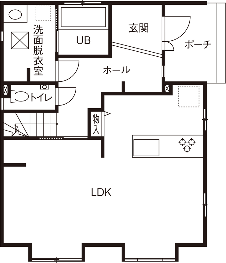 【SUUMO】 【太田市/3LDK+フリールーム/33.6坪】ZEH仕様でオールシーズン快適なモノトーンモダンの家 - 小向建設 桐生営業所の建築実例詳細 | 注文住宅
