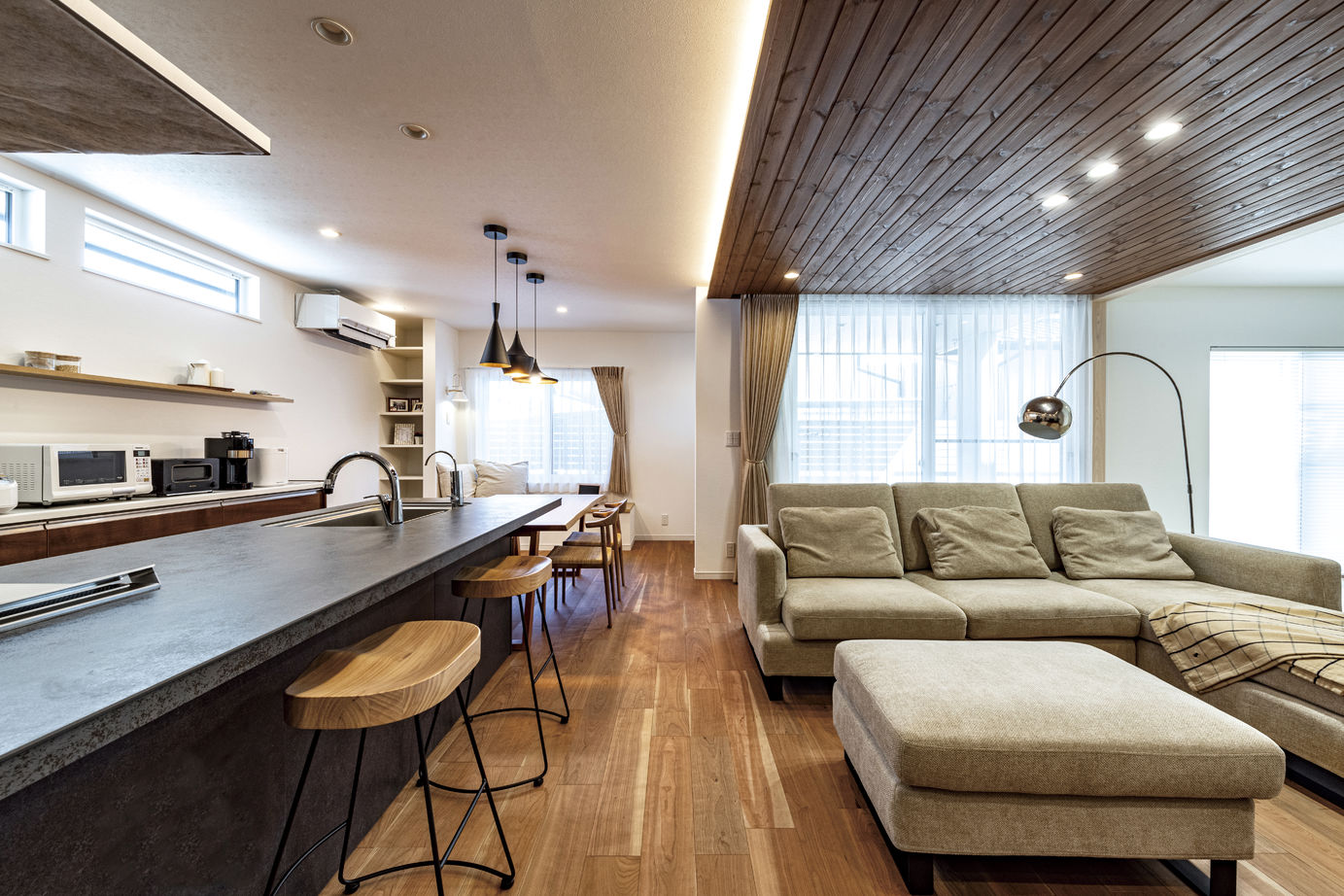 【SUUMO】 【平屋】【福岡市/4LDK/34坪/子ども1人/間取り図有り】豊かな暮らしと家族を守る、性能にこだわる家 - ウィズホーム の建築実例詳細 | 注文住宅