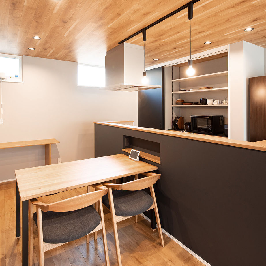 【SUUMO】 【平屋】【北九州市/2LDK/27坪/家事ラク設備/間取り図有】愛犬と暮らすメンズライクな平屋 - ウィズホーム の建築実例詳細 | 注文住宅