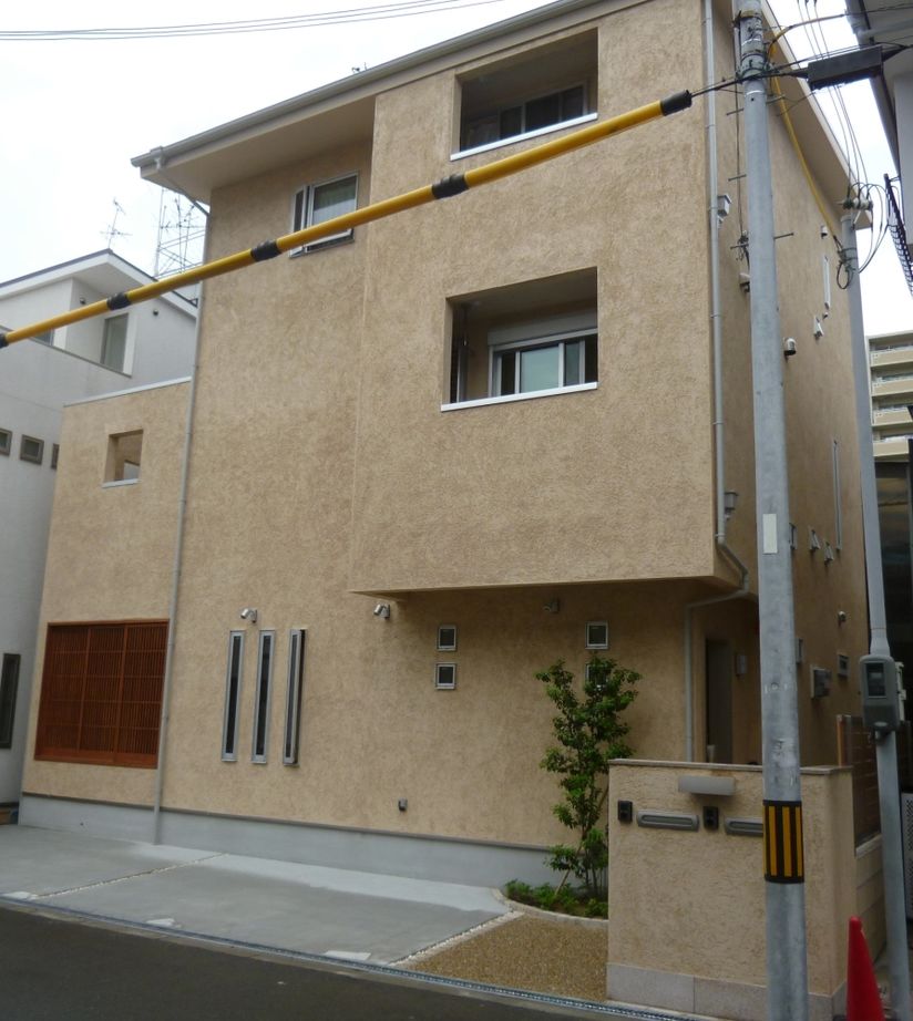 【SUUMO】 【2000万円台/大阪府大阪市/3階建て/2世帯住宅】防火地域で無垢材たっぷりの木造3階建てを実現 - 夢工房 の建築実例詳細 | 注文住宅