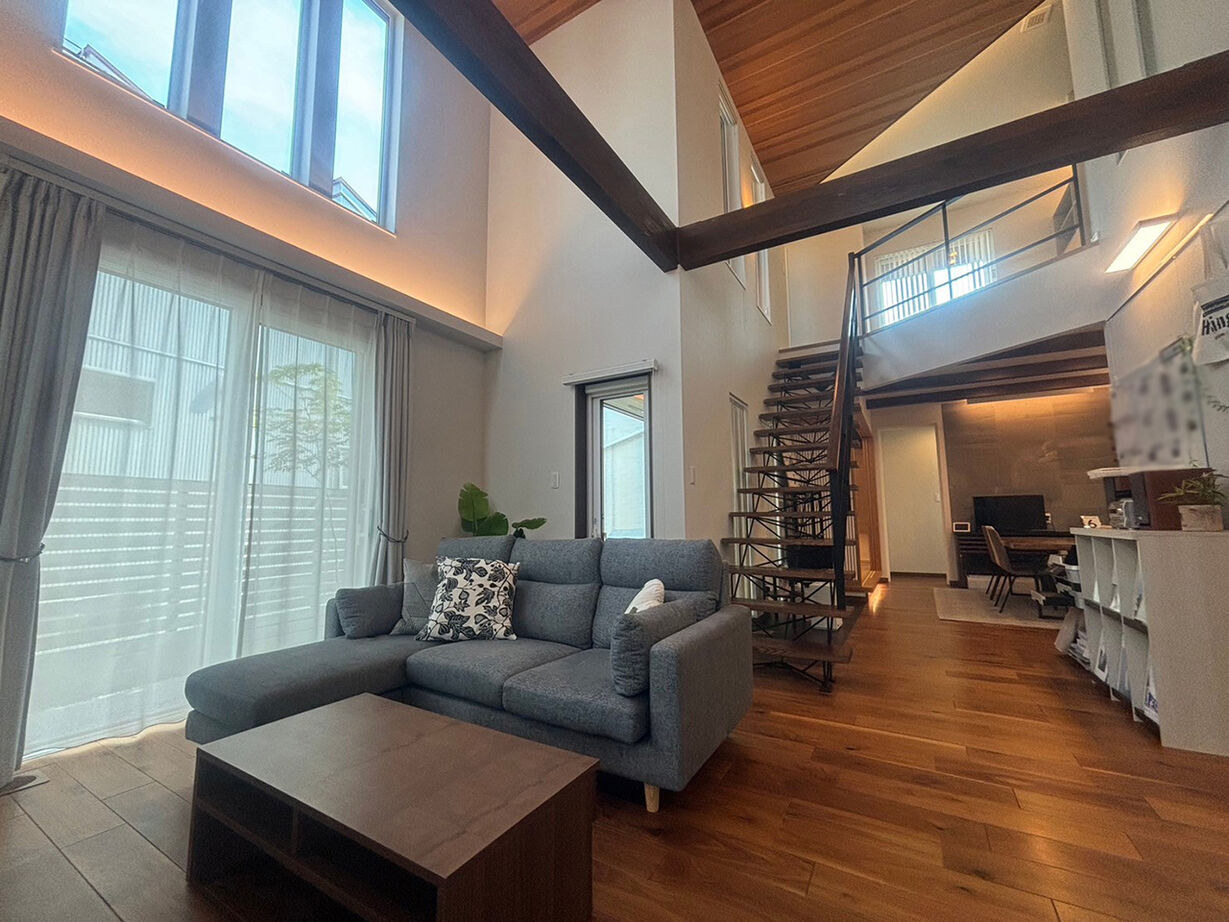 【SUUMO】 【八戸市/4LDK/47.5坪】美しさと機能性を両立。一年中快適な全館空調の家 - 東北産業 八戸支店の建築実例詳細 | 注文住宅