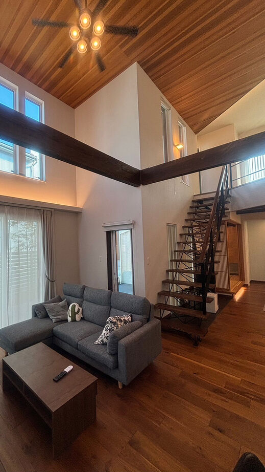 【SUUMO】 【八戸市/4LDK/47.5坪】美しさと機能性を両立。一年中快適な全館空調の家 - 東北産業 八戸支店の建築実例詳細 | 注文住宅