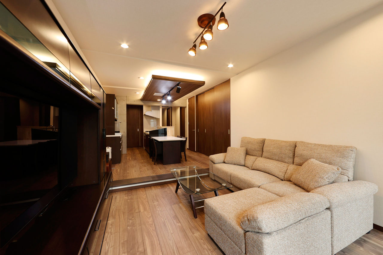 【SUUMO】 【愛知県｜4000万円台｜店舗併用×RC｜間取り有】長細く高低差のある土地を生かした和モダンな店舗併用住宅 - 相馬建設 本社の建築実例詳細 | 注文住宅