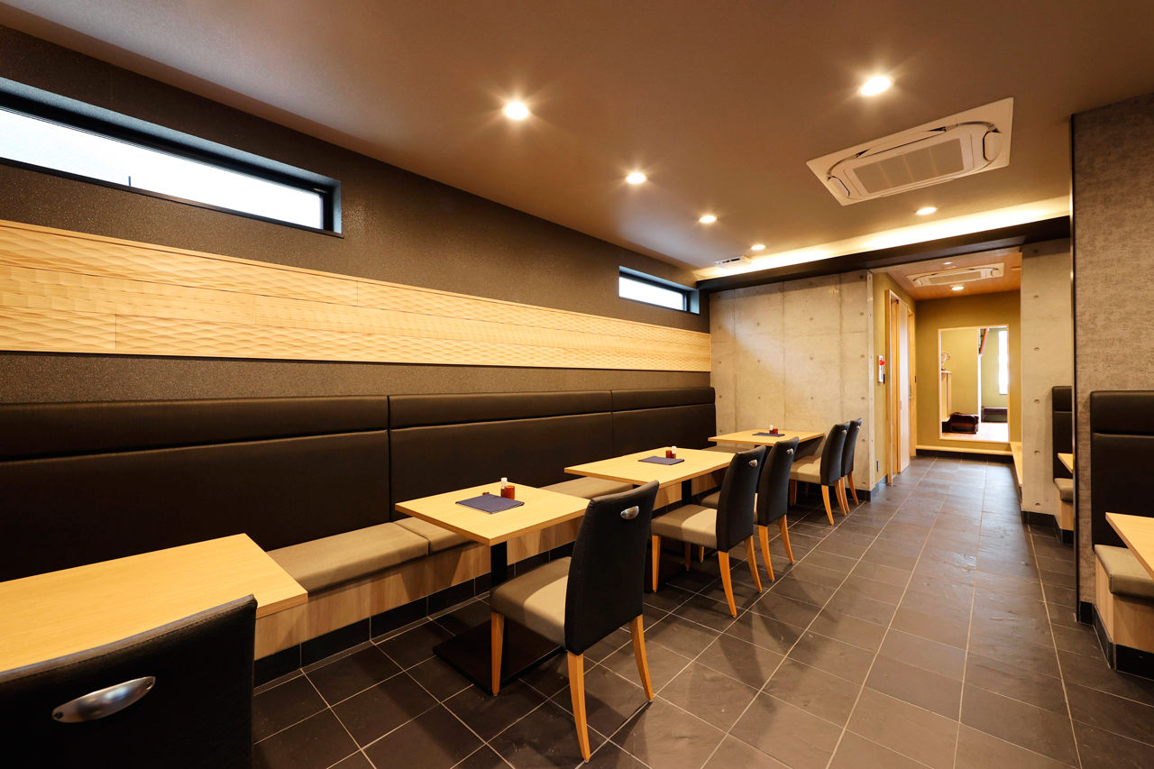 【SUUMO】 【愛知県｜4000万円台｜店舗併用×RC｜間取り有】長細く高低差のある土地を生かした和モダンな店舗併用住宅 - 相馬建設 本社の建築実例詳細 | 注文住宅