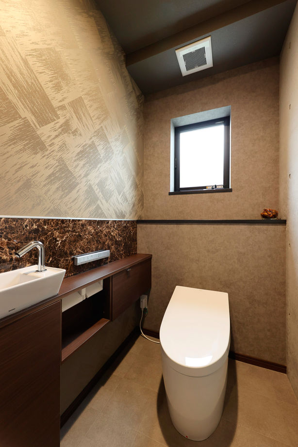 【SUUMO】 【愛知県｜4000万円台｜店舗併用×RC｜間取り有】長細く高低差のある土地を生かした和モダンな店舗併用住宅 - 相馬建設 本社の建築実例詳細 | 注文住宅