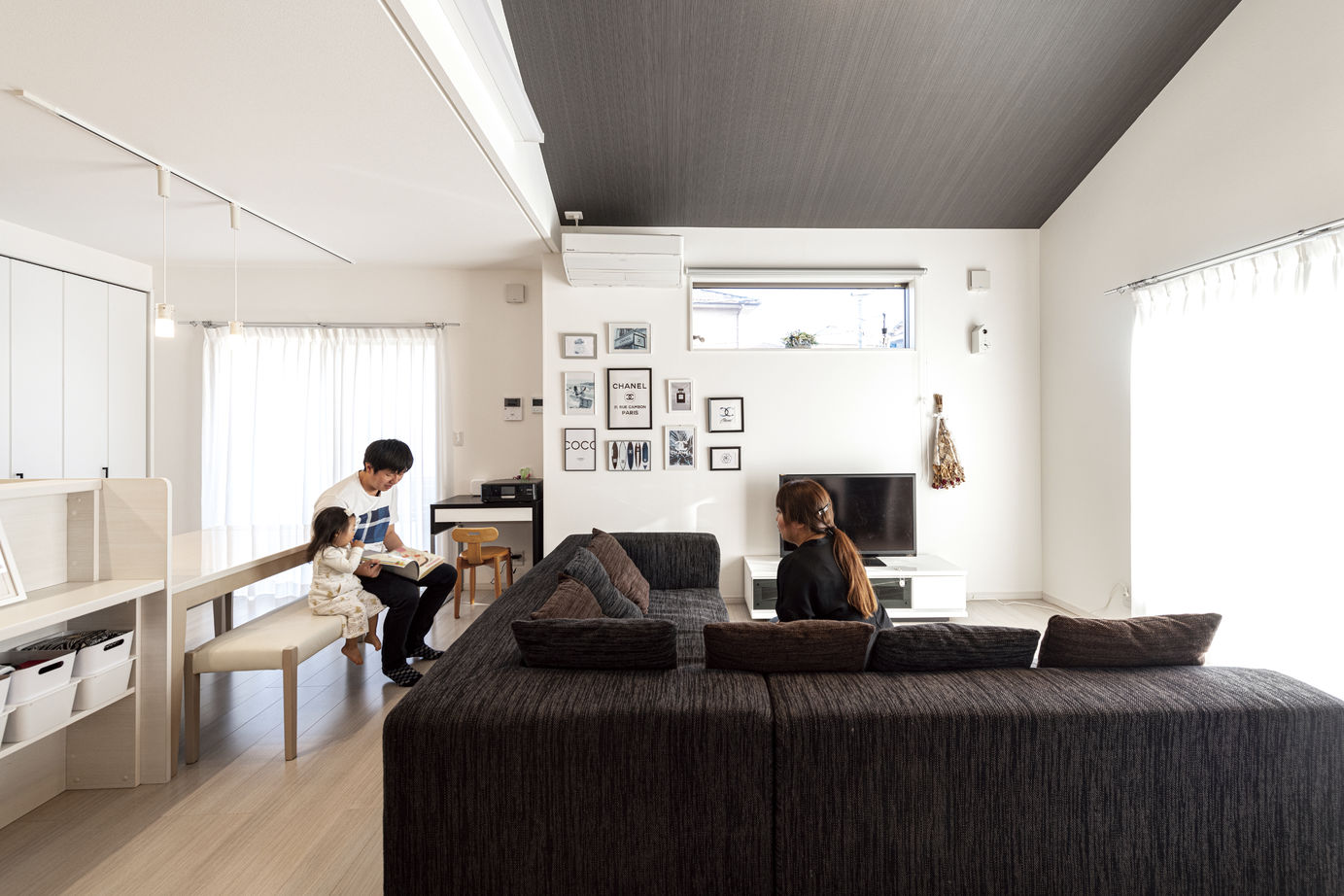 【SUUMO】 【3(4)LDK/30坪/平屋/間取り図有】家族の会話も増えるリビングを必ず通る平屋 - 辰巳住宅 の建築実例詳細 | 注文住宅