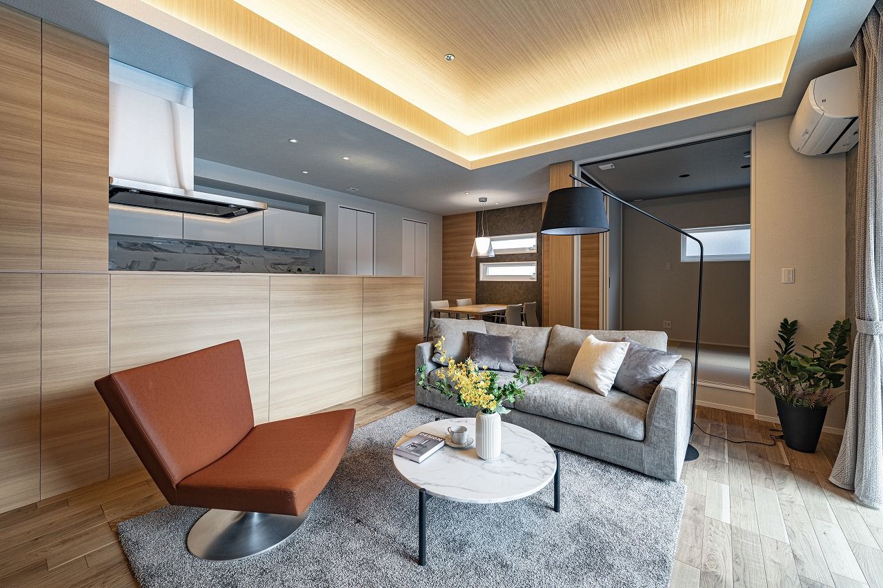 【SUUMO】 【平屋×31坪×間取り図有】ワンフロアで暮らすホテルライクな平屋 - 辰巳住宅 の建築実例詳細 | 注文住宅