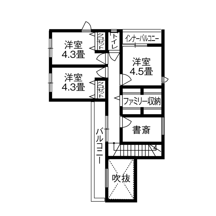 【SUUMO】 【5LDK/間取り図あり】細かなこだわりが映えるシックで柔らかい5LDK書斎のある家 - 辰巳住宅 の建築実例詳細 | 注文住宅