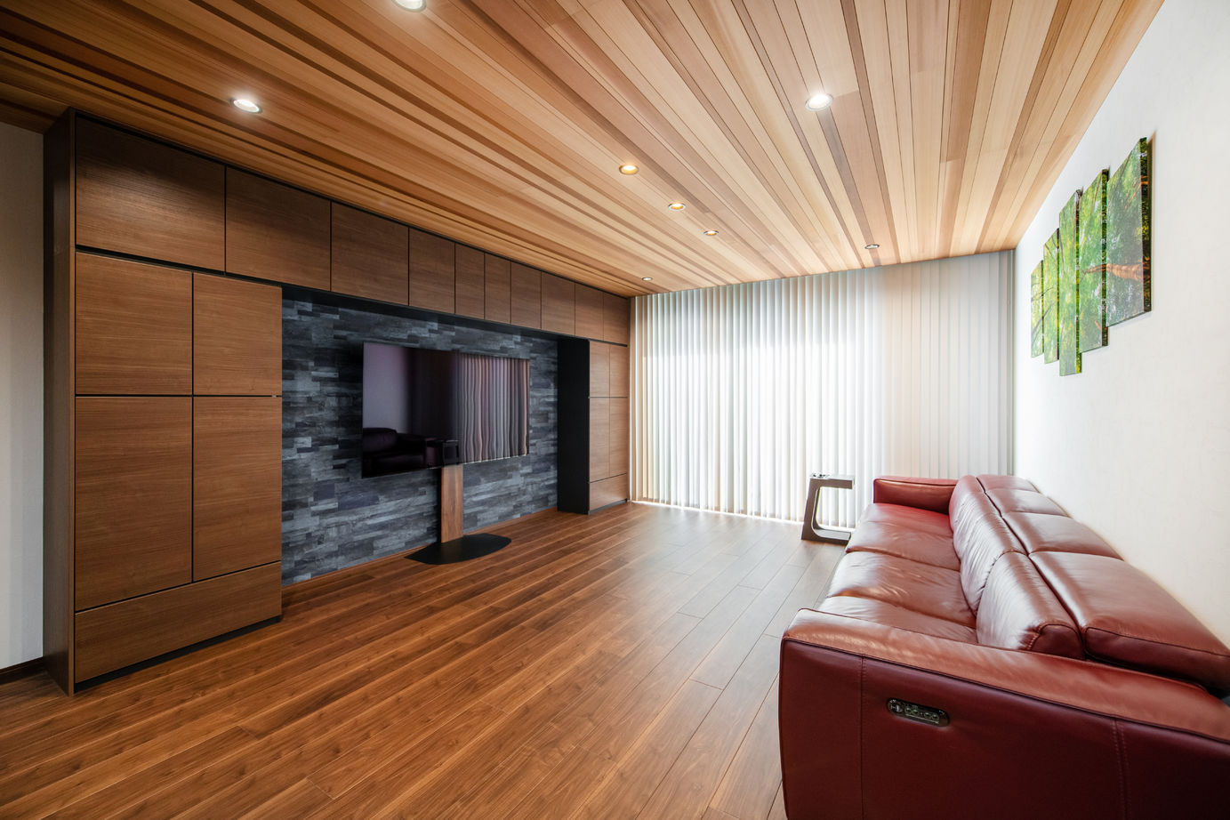 【SUUMO】 【2000万円台/大空間LDK/3LDK+小屋裏収納14.5帖/平屋/43.9坪/天井レッドシダー】 - パナソニックビルダーズグループ 芙蓉ホーム の建築実例詳細 | 注文住宅