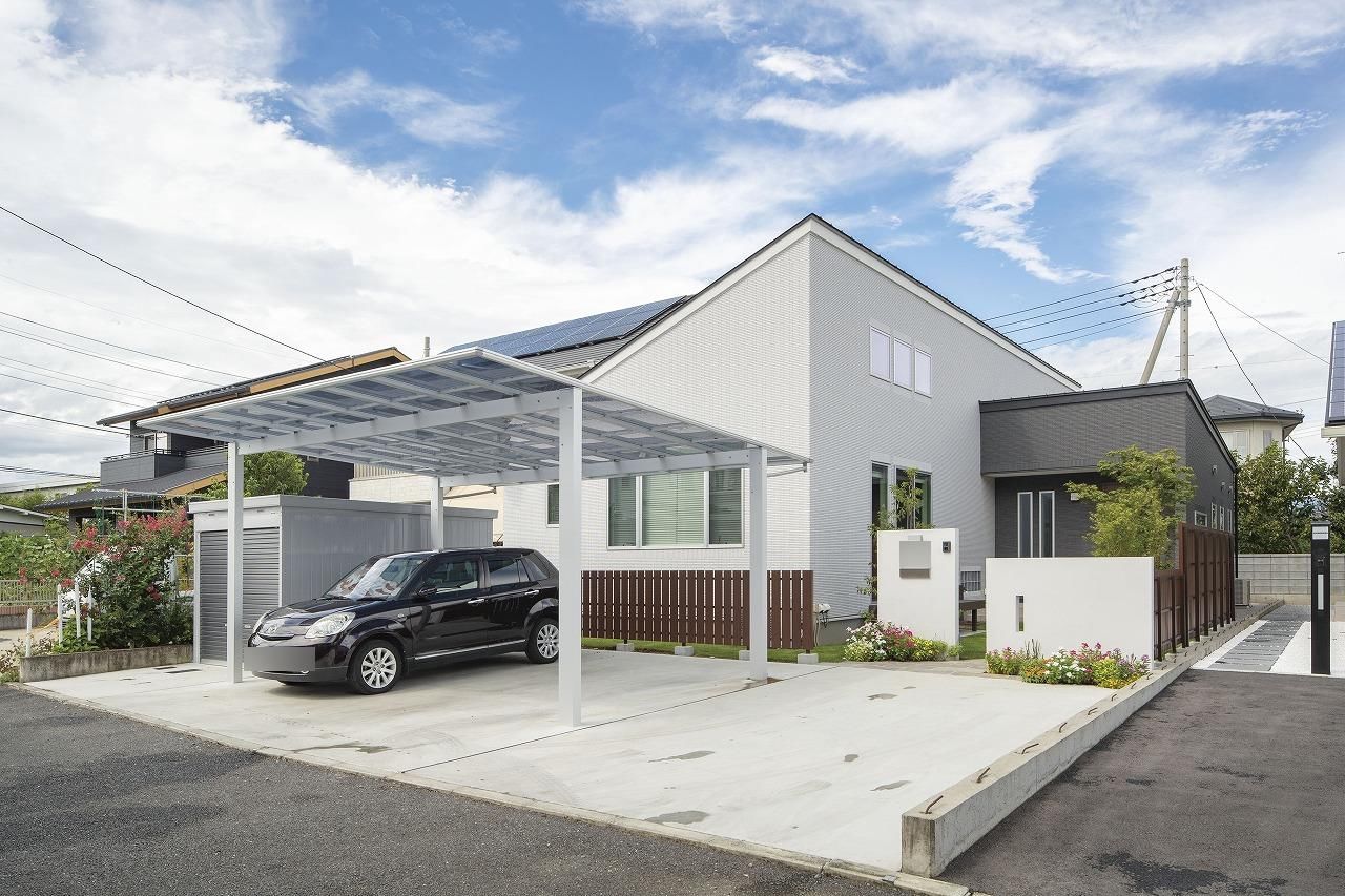 【SUUMO】 【本体価格2000～2500万円/34.5坪】ライティングに浮かび上がるお洒落でモダンな住まい - 大一建設 の建築実例詳細 | 注文住宅