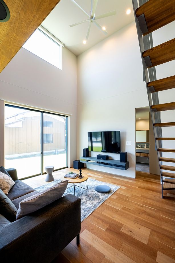 【SUUMO】 【4000万円～/二世帯住宅】ゆったりとワイドにゆるやかに。二つの世帯が穏やかに暮す家 - thinks thinks高崎の建築実例詳細 | 注文住宅