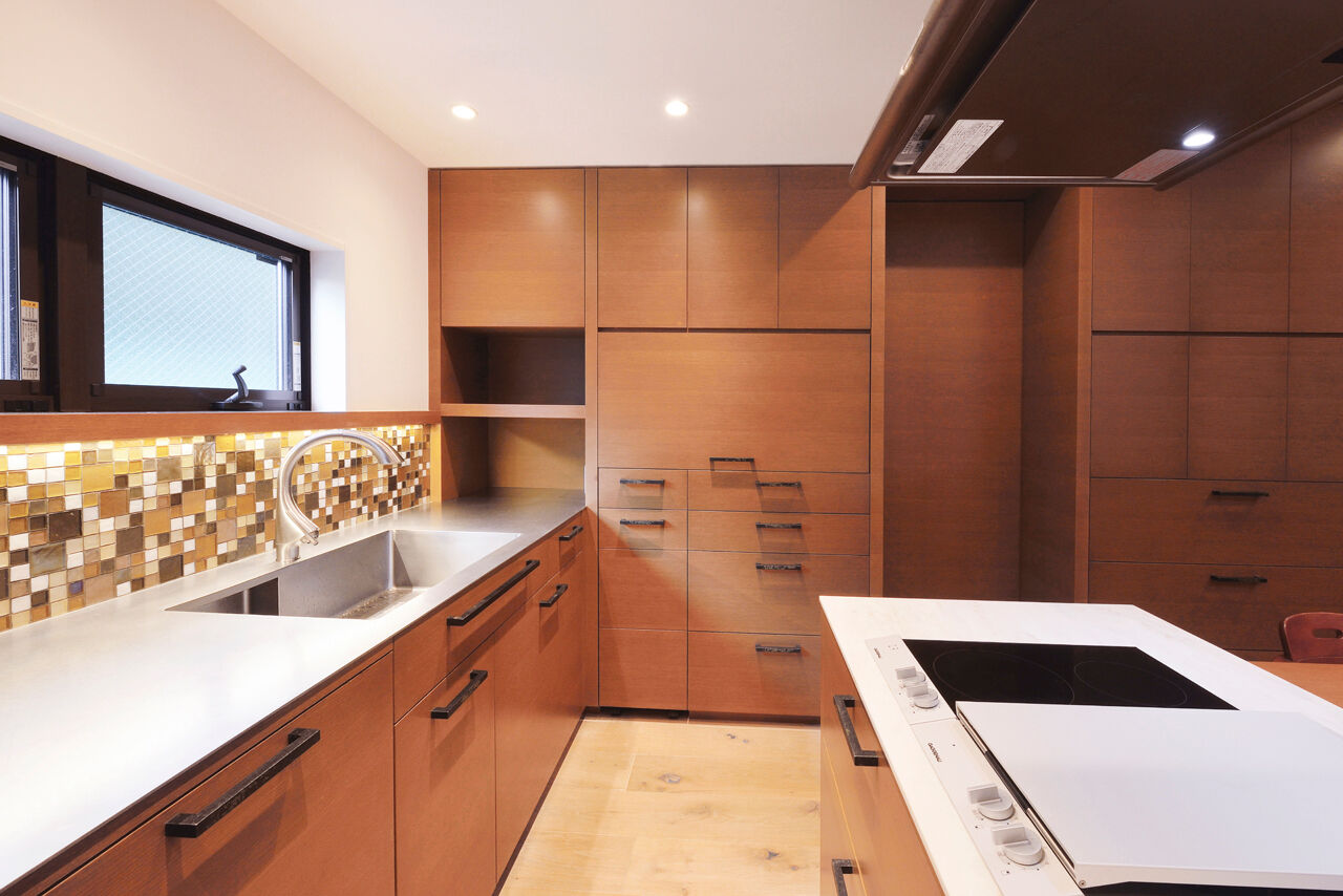 【SUUMO】 【4000万円台/42坪/二世帯/スキップフロア】ライフスタイルの変化に合わせ転用可能な分離型の二世帯住宅 - 陽の木ホーム の建築実例詳細 | 注文住宅