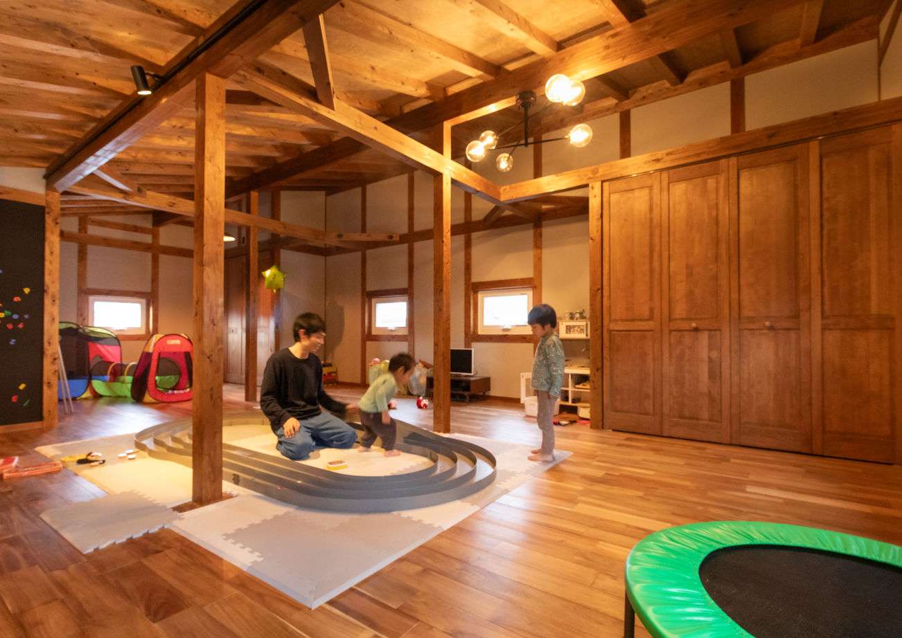 【SUUMO】 【4000万円/49坪/ひのき/子育て】たっぷり収納と家事ラクを叶えた皆の笑顔が集まる木の家 - サイエンスホーム サイエンスホームお客様係の建築実例詳細 | 注文住宅