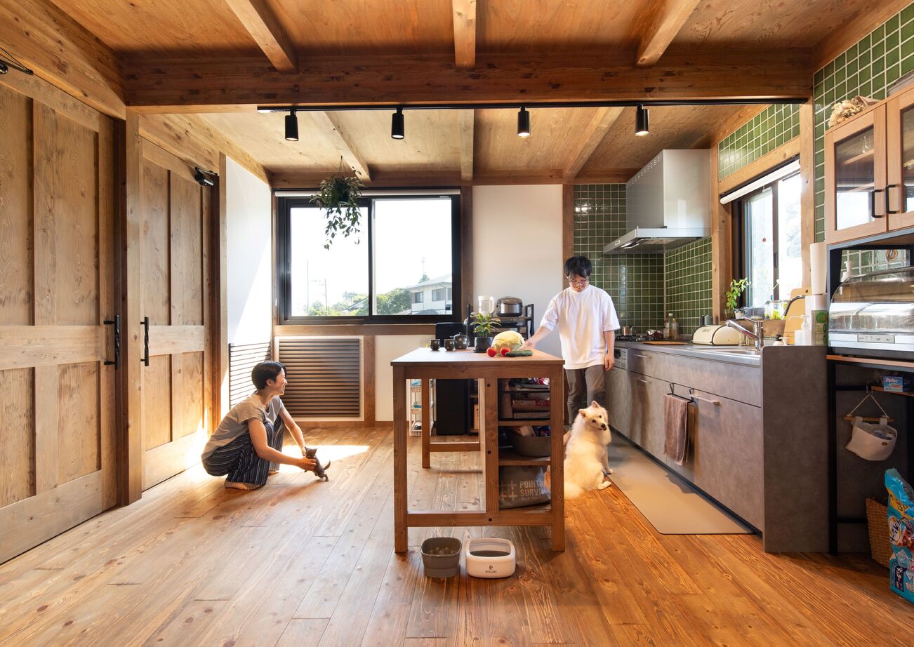 【SUUMO】 【1000万円台後半/29坪/20代/ペット】好みの趣味空間にする楽しさあふれるひのきの平屋 - 綿半林業 お客様係の建築実例詳細 | 注文住宅