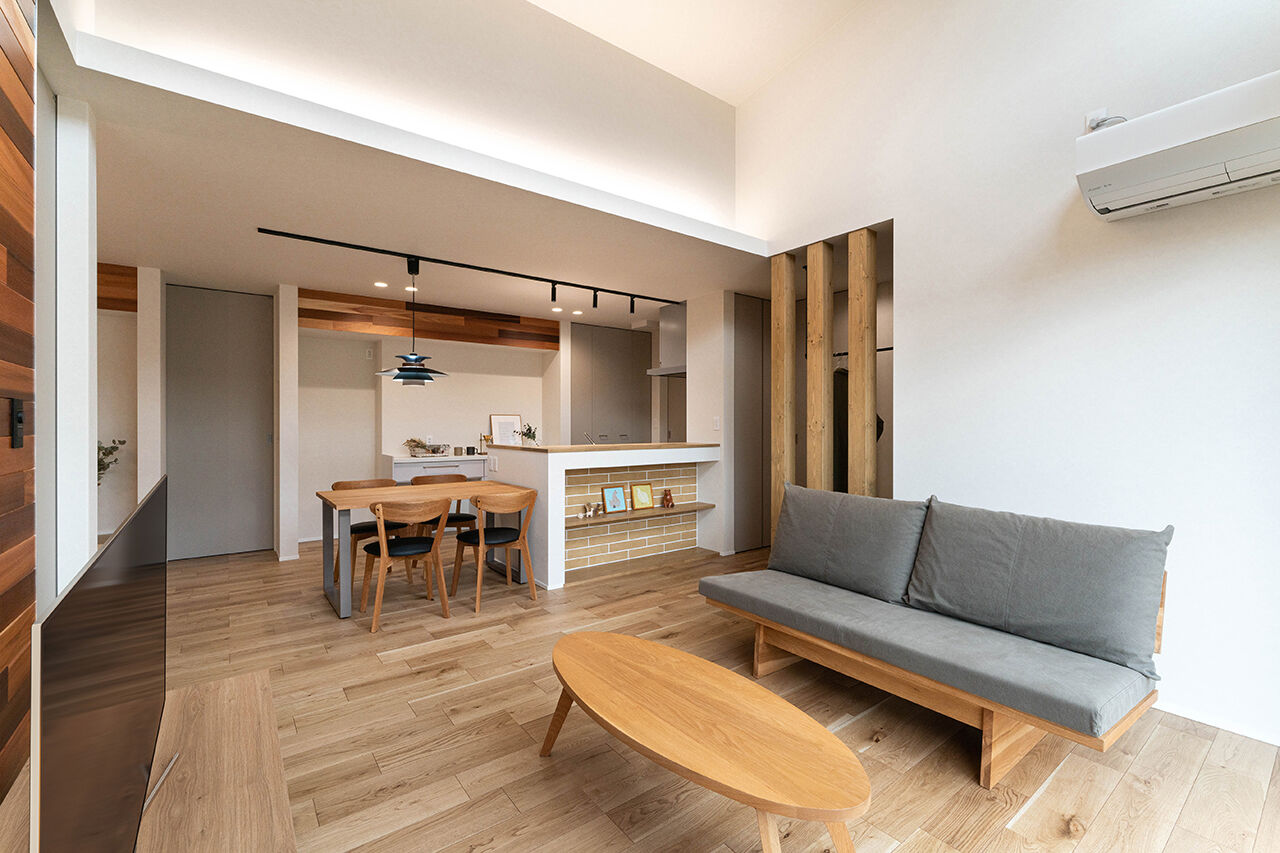 【SUUMO】 【29坪／平屋】“ぐるっと回れる“家事楽動線で子育てを楽しむ平屋生活 - DETAIL HOME（ディテールホーム） ディテールホームの建築実例詳細 | 注文住宅