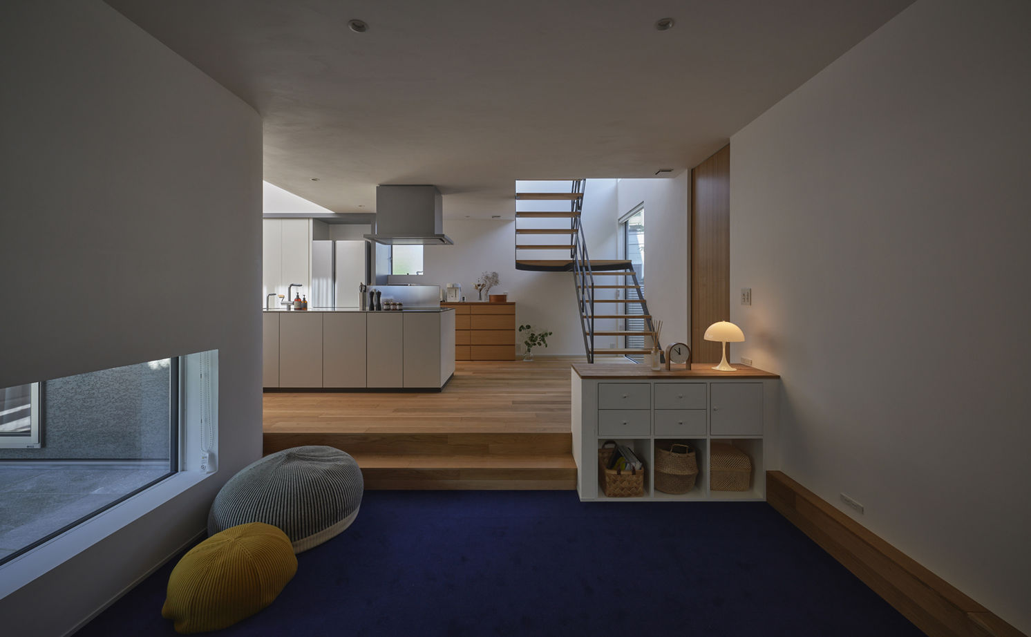 【SUUMO】 4000万円台｜間取り図｜ガレージハウス｜外に閉じ、内に開く。プライベート感と開放感が共存する家 - コラボハウス一級建築士事務所 中百舌鳥オープンスタジオの建築実例詳細 | 注文住宅